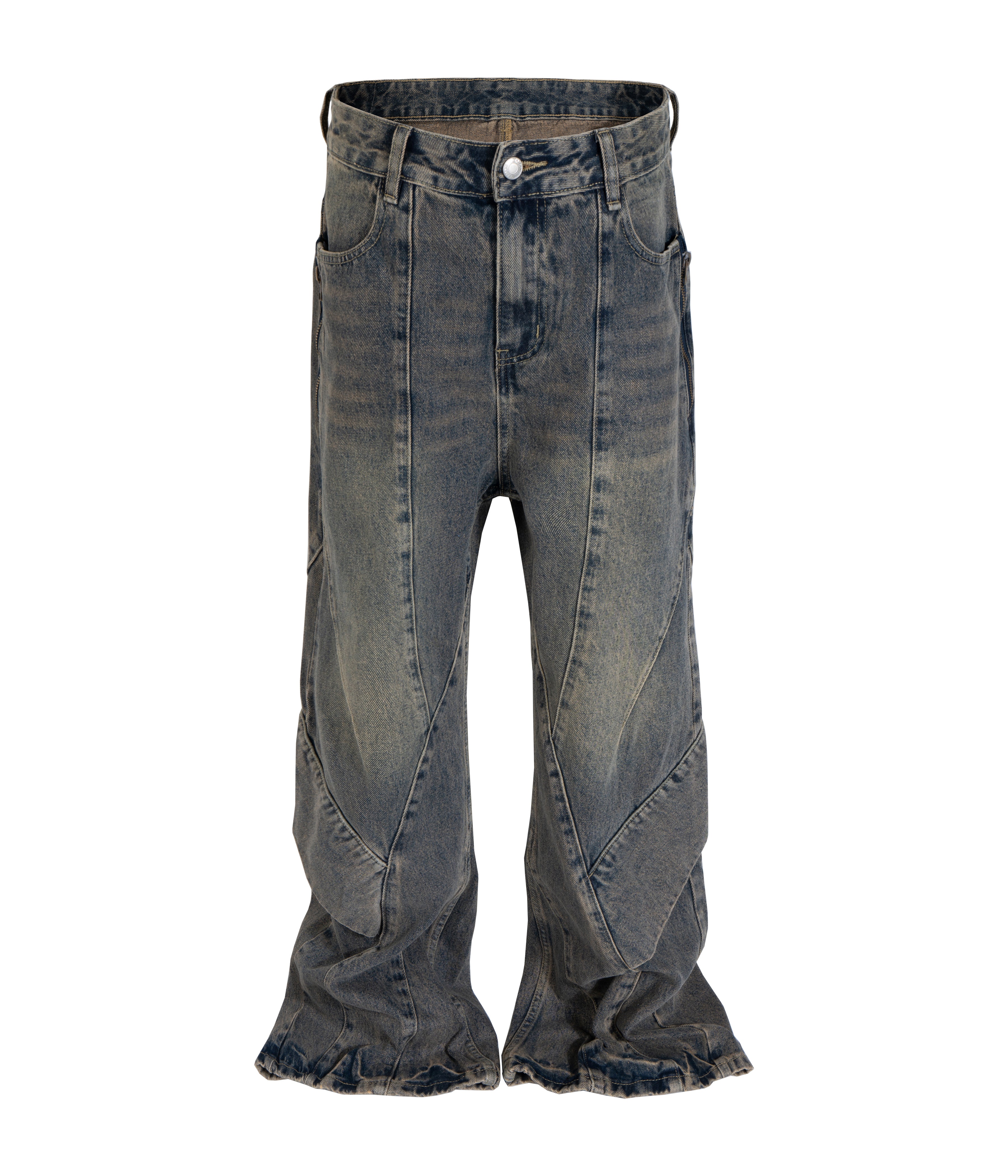 Wideboy Contrast Panel Denim – UNDEVELOPED